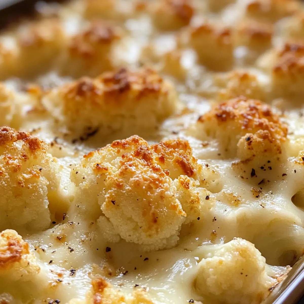 Creamy Cauliflower au Gratin: Comfort Food You'll Love - Pinch Pulse