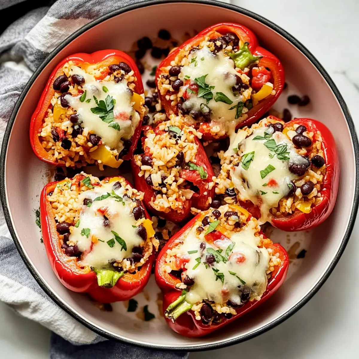 Delicious Vegetarian Stuffed Peppers You'll Love to Devour - Pinch Pulse