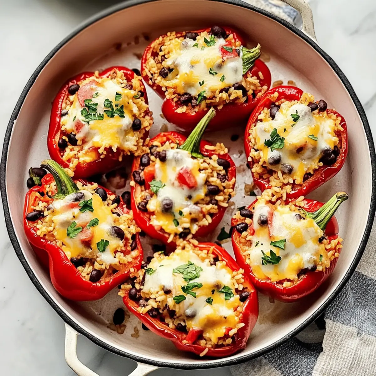 Delicious Vegetarian Stuffed Peppers You'll Love to Devour - Pinch Pulse