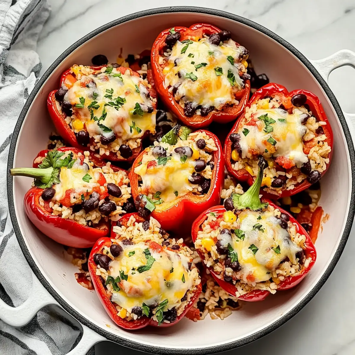 Delicious Vegetarian Stuffed Peppers You'll Love to Devour - Pinch Pulse
