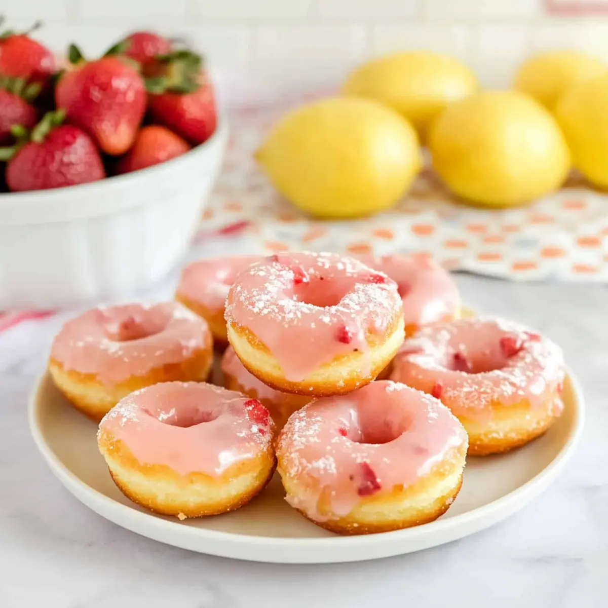 Mini Lemon Donuts That Say Goodbye to Boring Breakfasts - Pinch Pulse