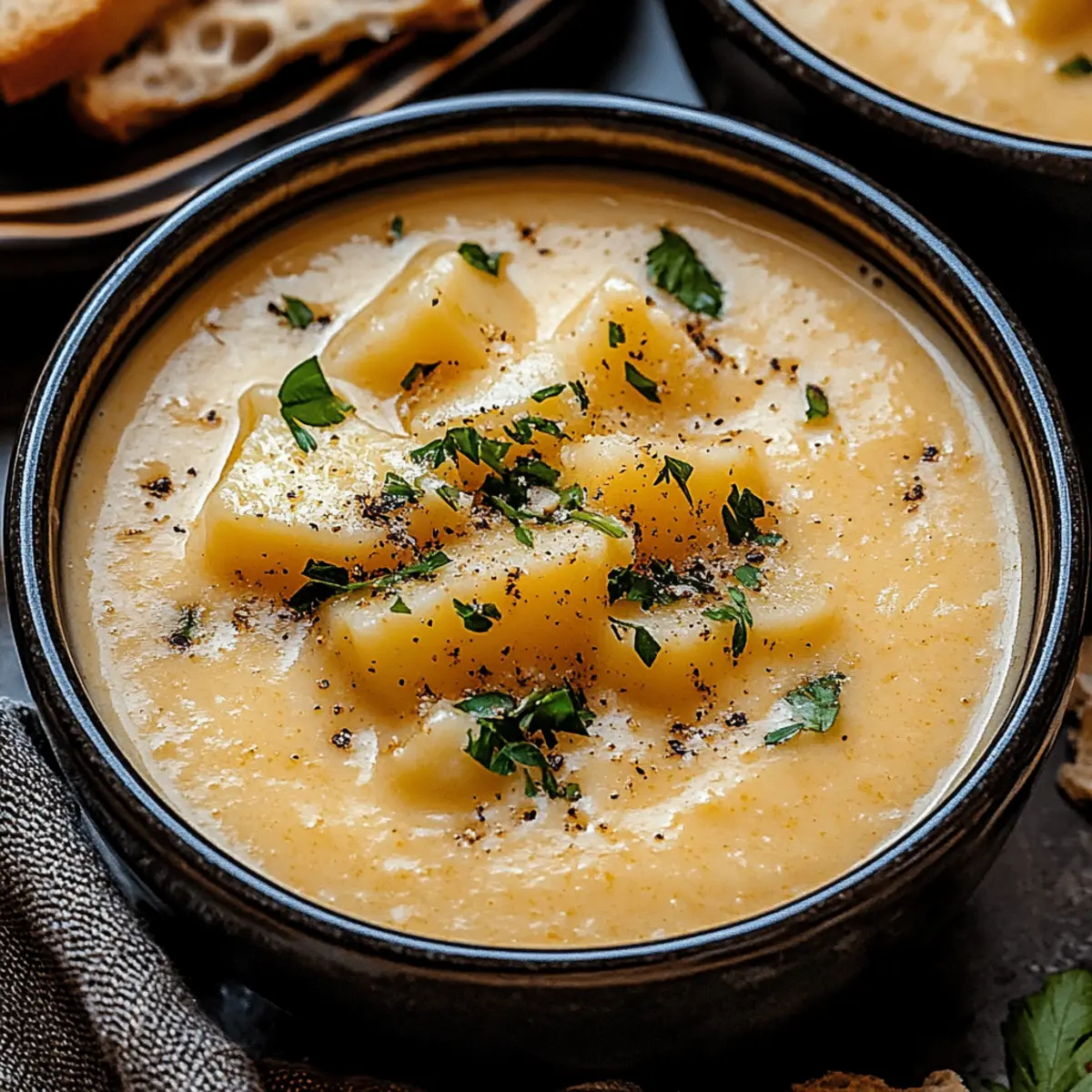 Creamy Garlic Potato Soup: Your Cozy Comfort Food Fix - Pinch Pulse
