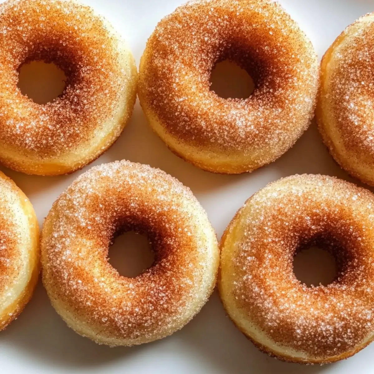 Cinnamon Sugar Donuts That Melt in Your Mouth Every Time - Pinch Pulse