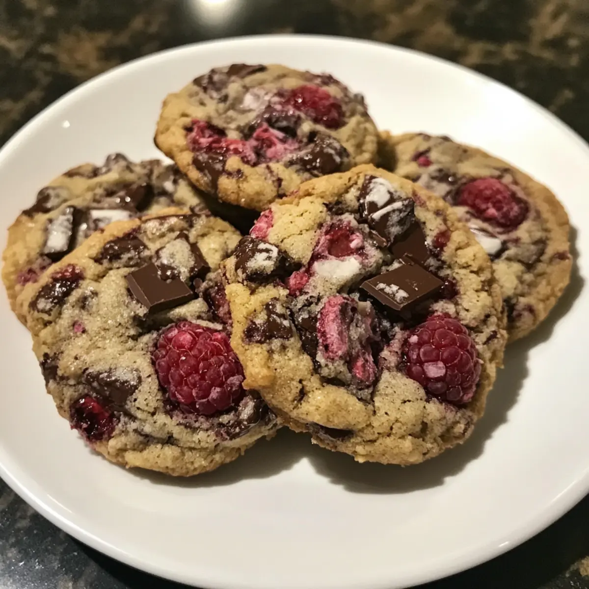 Raspberry Chocolate Chip Cookies: Soft, Chewy, No-Chill Bliss - Pinch Pulse