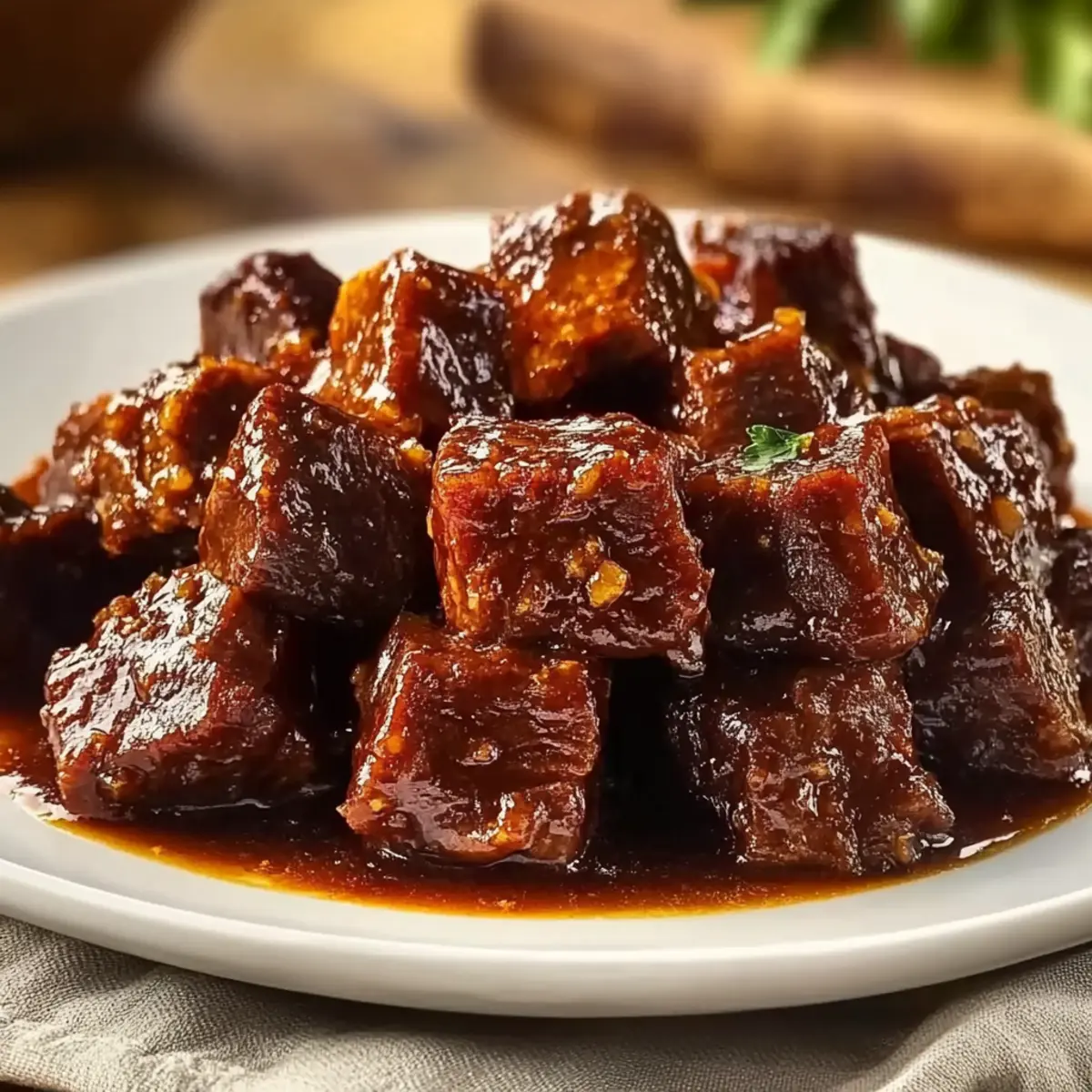 Mouthwatering Glazed Sticky Beef Bites for Dinner Bliss - Pinch Pulse