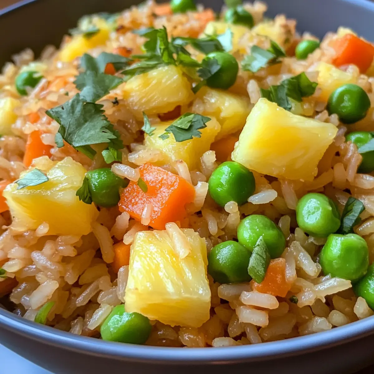 Vibrant Pineapple Fried Rice: A Quick, Customizable Delight - Pinch Pulse