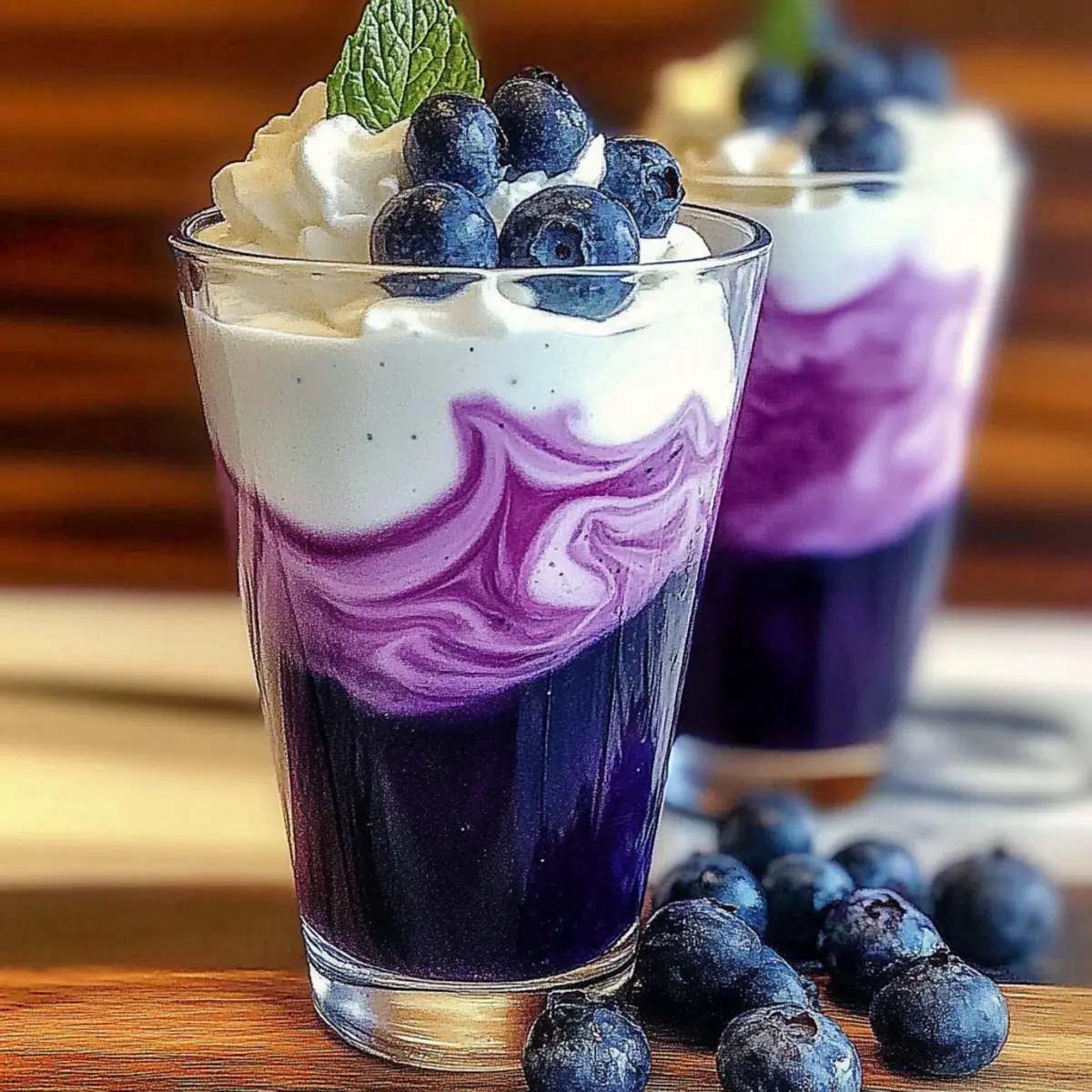Refreshing Blueberry Italian Cream Soda for Summer Bliss - Pinch Pulse