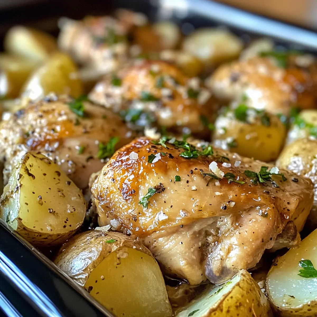 Garlic Parmesan Crockpot Chicken: Easy Comfort in Every Bite - Pinch Pulse